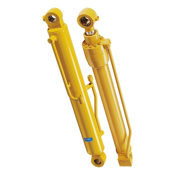 PC200 PC300 PC400 PC600 Excavator Boom Stick Boom Arm Bucket ไฮดรอลิก ...